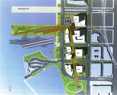 San Diego Navy Broadway Complex Master Plan | City of Medicine Tower